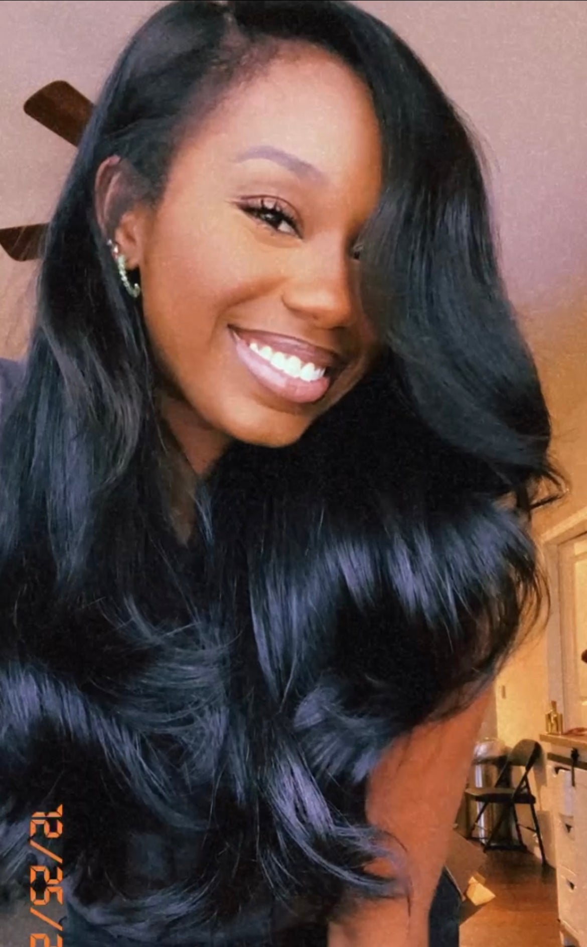 12 Inch Weave Hairstyles Middle Part